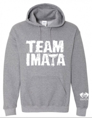 -x TEAM IMATA Hooded Sweatshirt (GRAY) - IMATA - International Marine ...